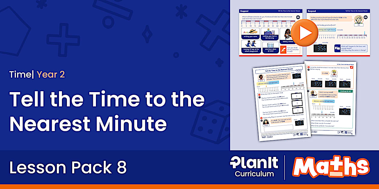 👉 Tell the Time - Year 2 Maths Resource