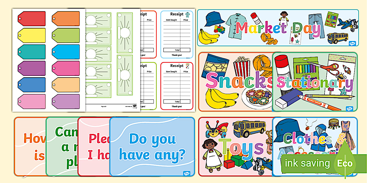 Market Day Pack (teacher made) - Twinkl