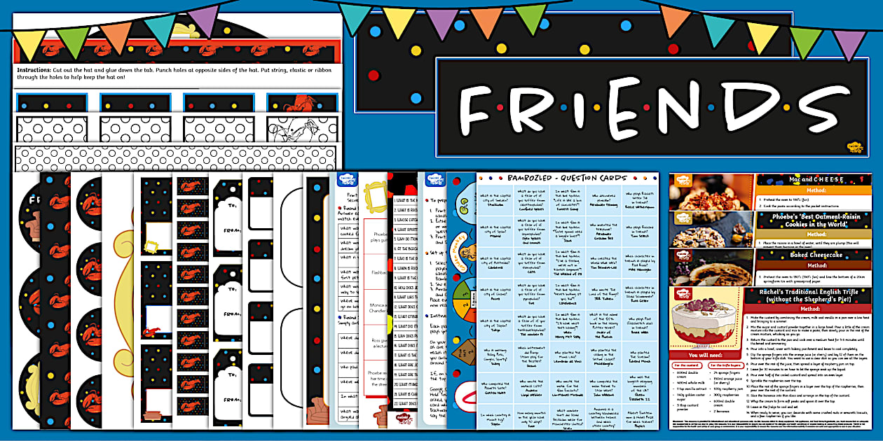 Friends TV Show Party Pack | Twinkl Party - Twinkl