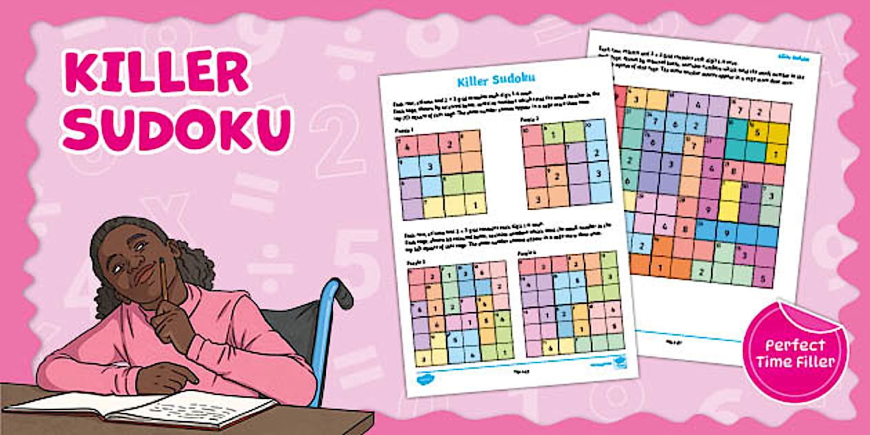 👉 Killer Sudoku - Twinkl - KS2