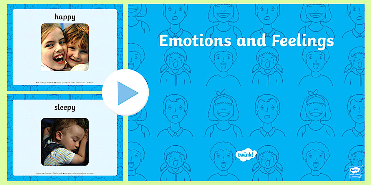 Emotions and Feelings Photo PowerPoint (teacher made)