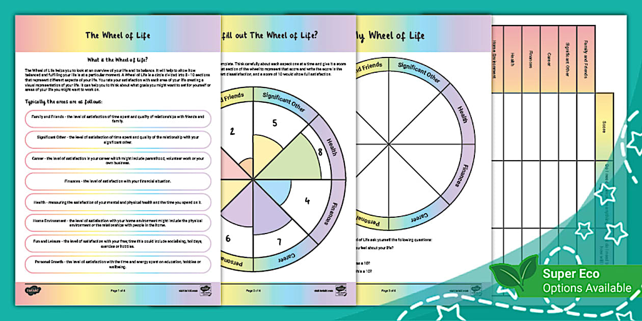 The Wheel of Life: Adult Edition