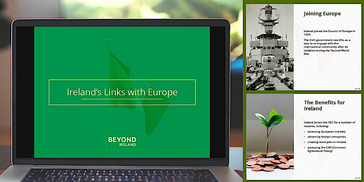 Ireland's Links with Europe PowerPoint