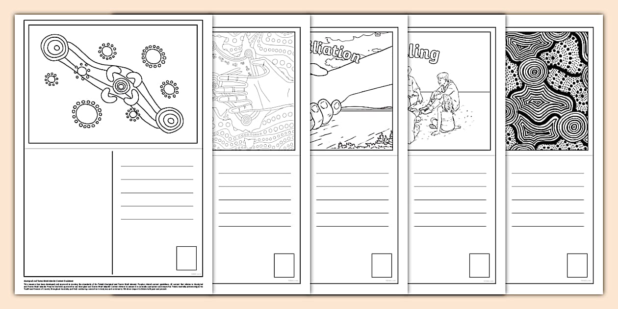 National Sorry Day Postcards (teacher made) - Twinkl