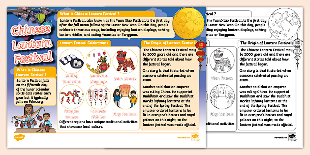 Chinese Lantern Festival Fact File