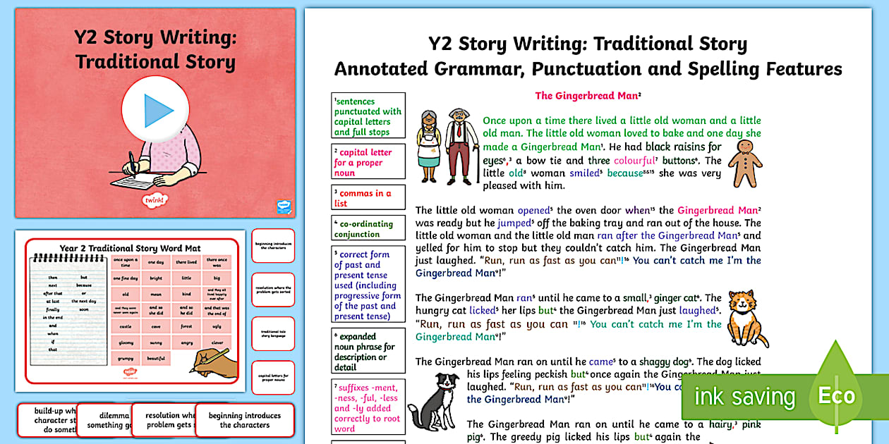 Y2 Story Writing: Traditional Model/Example Text - Twinkl