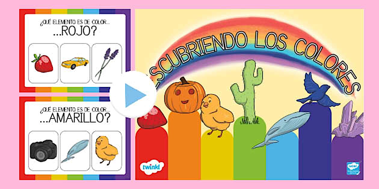 Juego interactivo: Descubriendo los colores - Twinkl
