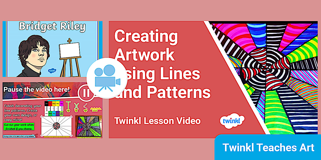 KS1 Art: Learning About Bridget Riley Video Lesson |Artists