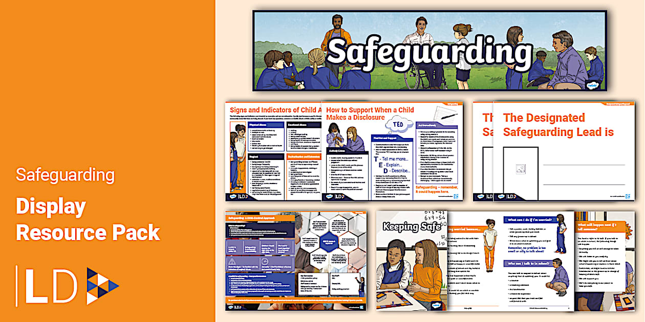 Safeguarding Display Resource Pack - Leaders (teacher made)