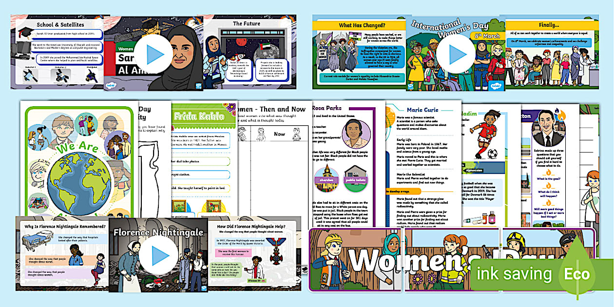 International Women's Day Resources | Twinkl (teacher made)