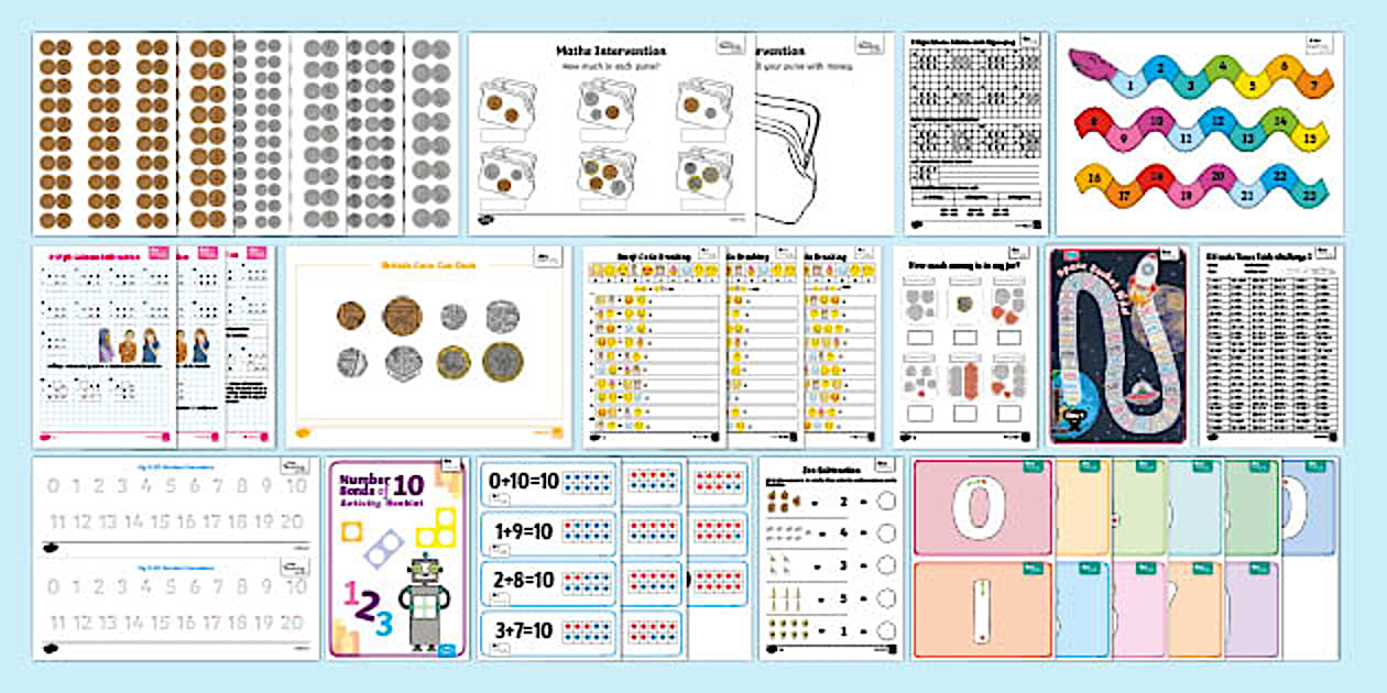 Wales TA Mathematics and Numeracy Intervention Pack - Twinkl
