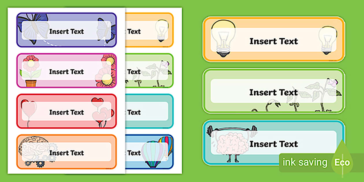 Growth Mindset Table Name Labels | Twinkl Resources - Twinkl