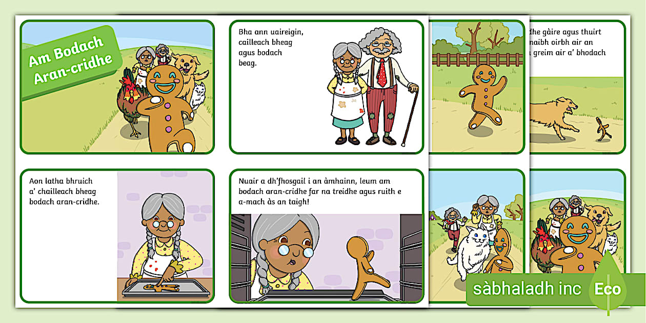 Am Bodach Aran-cridhe – Òrdachadh Stòiridh