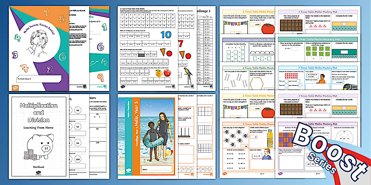 Boost Series - Boost Your Maths - Hong Kong Primary 4 Maths - Resource Pack