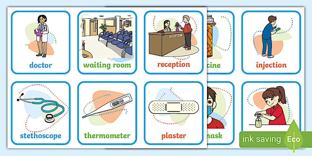 Doctor Flashcards ELC (teacher made) - Twinkl