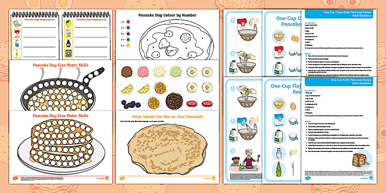 EYFS Pancake Day Resource Pack (Ages 3-5) | Twinkl - Twinkl