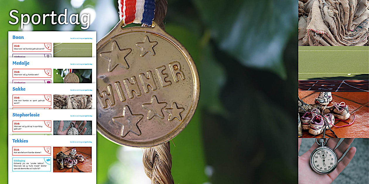 Imagine Sports Day Foundation Phase Afrikaans Resource Pack