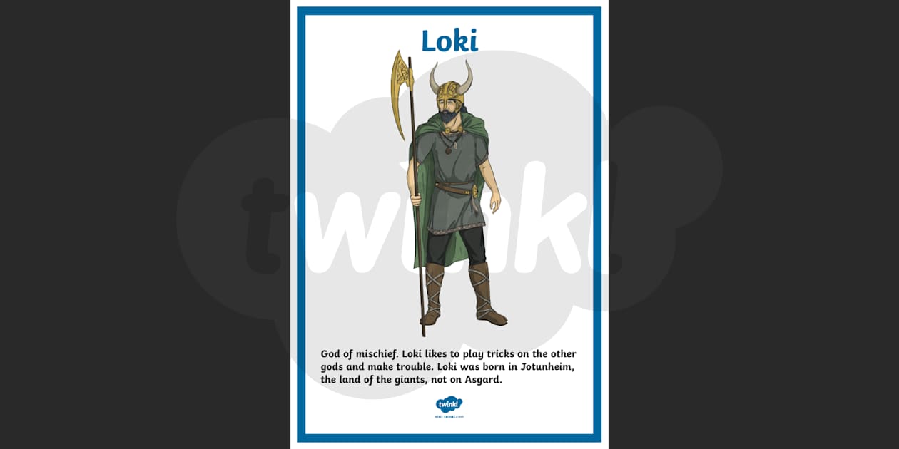 loki viking god ks2