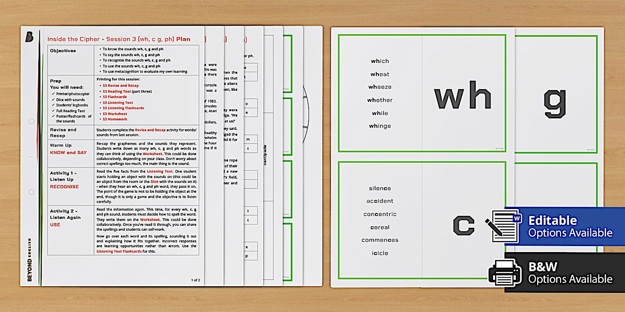 ITC Phonics Stage Five, Week 8 (Teacher-Made) - Twinkl