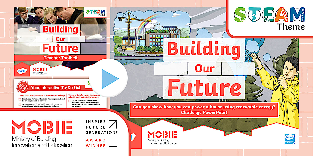 FREE! - Building Our Future: Age 11-12 STEAM Theme Challenge Pack