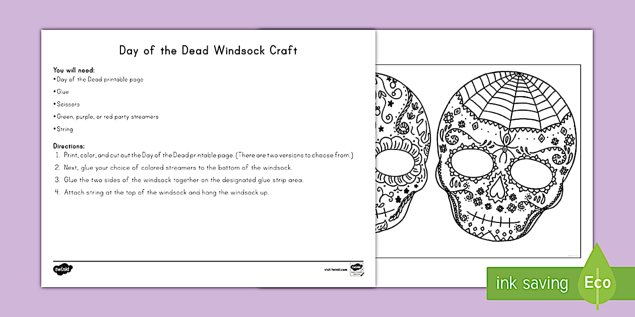 Dia de los Muertos Craft | Day of the Dead | Twinkl USA