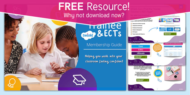 FREE! - Trainee Teacher Guide to Twinkl Membership | Teacher Support