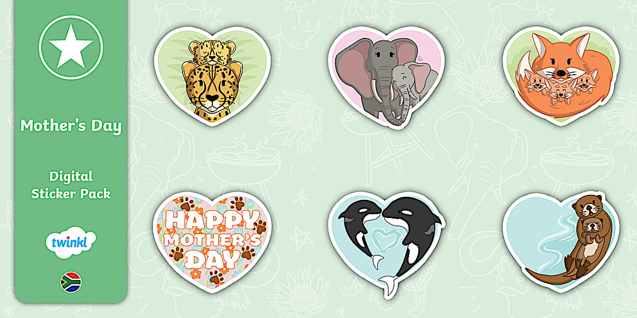 FREE! - Mother's Day Digital Sticker Pack (teacher made)