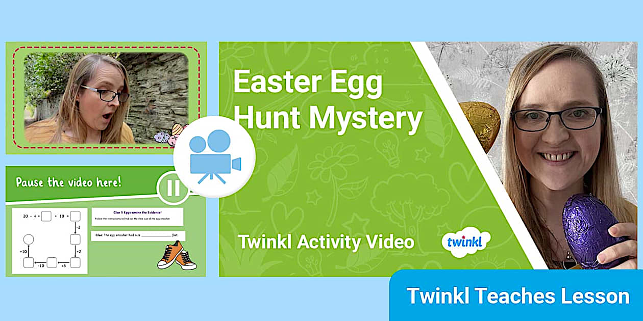 KS1 (Ages 5-7) Activity Video: Easter Egg Hunt Mystery