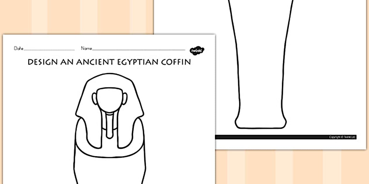 Design an Ancient Egyptian Coffin Activity (teacher made)