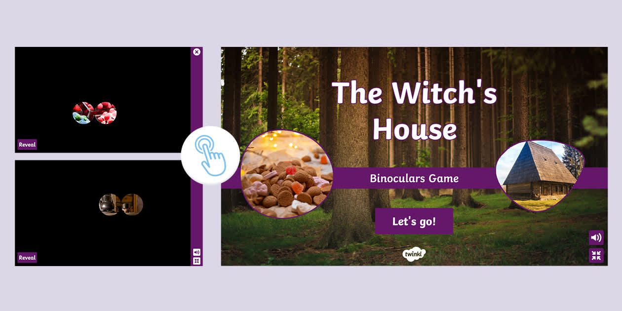 The Witch's House Senses Interactive Binoculars Game