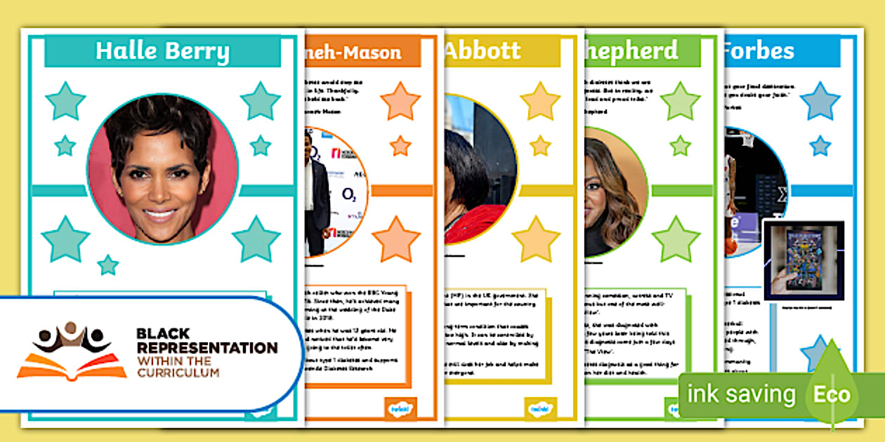 KS2 Inspiring Black Individuals with Diabetes Posters