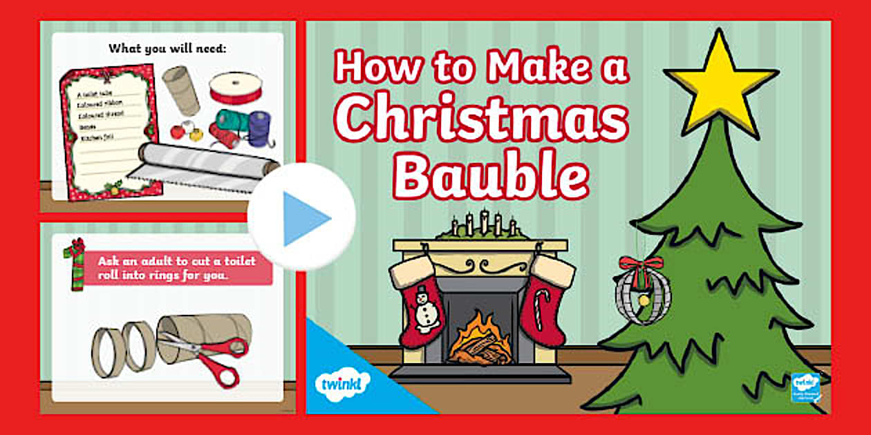 DIY Christmas Baubles EYFS - KS2 | Christmas Craft Activity