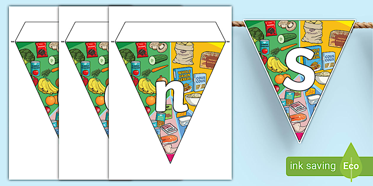 Snack-tember Display Bunting (teacher made) - Twinkl