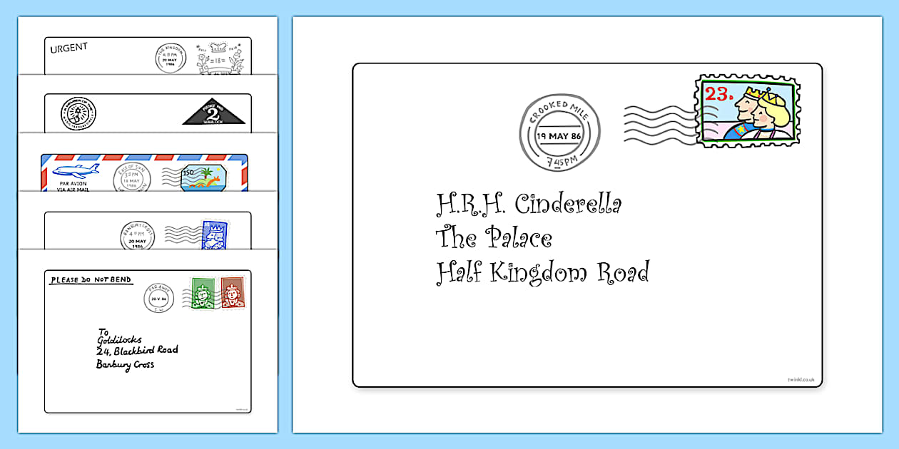 The Jolly Postman Letters to Support Teaching on The Jolly Postman