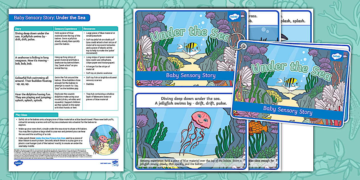 Baby Sensory Story: Under the Sea | Twinkl - Twinkl