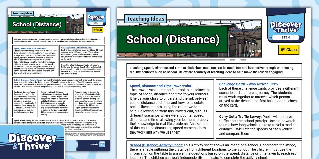 School (Distance) Teaching Ideas (Teacher-Made) - Twinkl