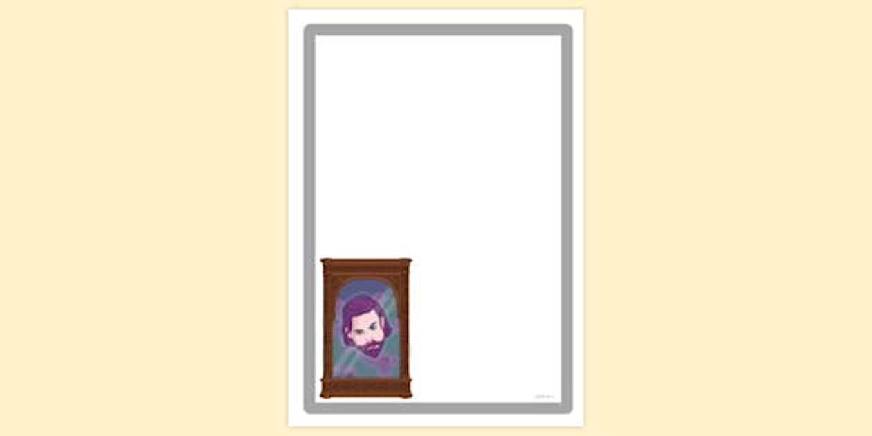 Magic Mirror Border | Page Borders | Twinkl (teacher made)