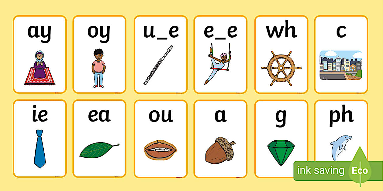 Precursive Level 5 Sounds Flashcards (teacher made) - Twinkl