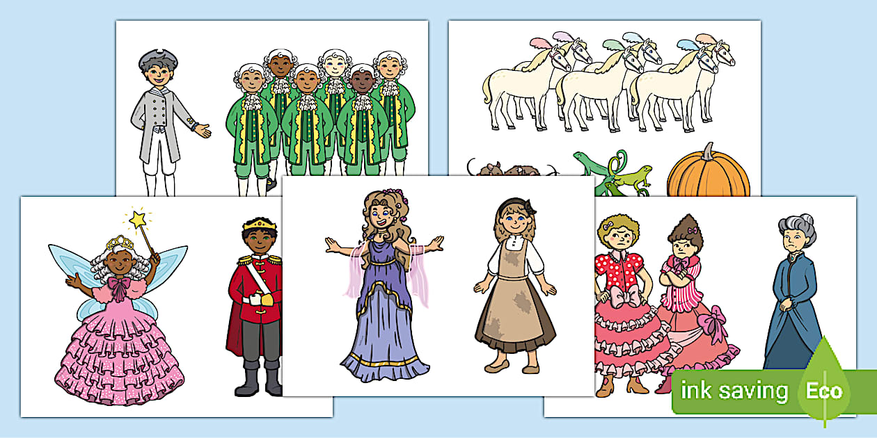 Cinderella Story Cut Outs