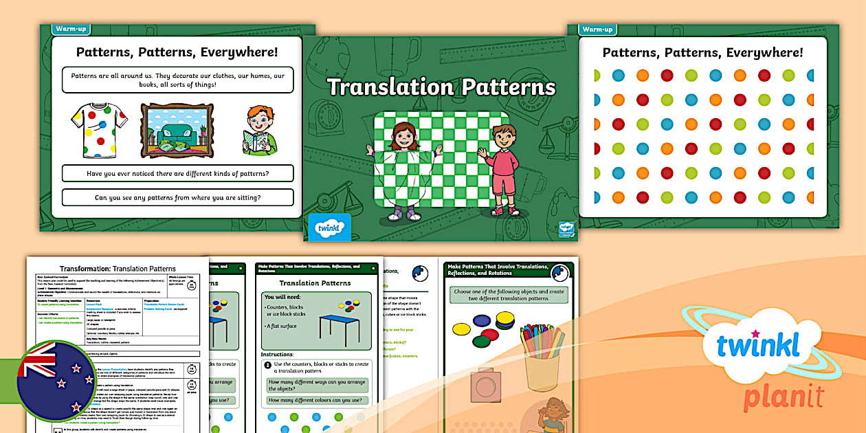 Level 1 Transformation: Make Patterns with Transformation