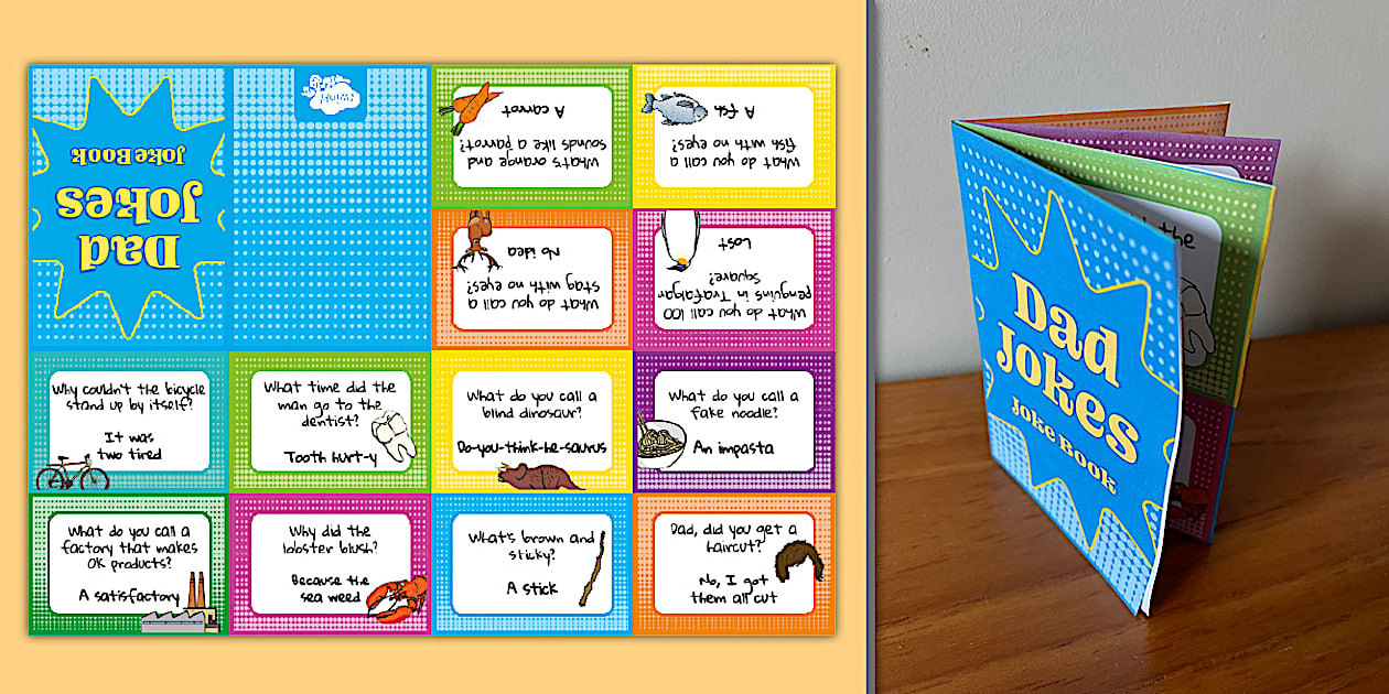 Dad Joke Book Printable | Twinkl Party | Father's Day