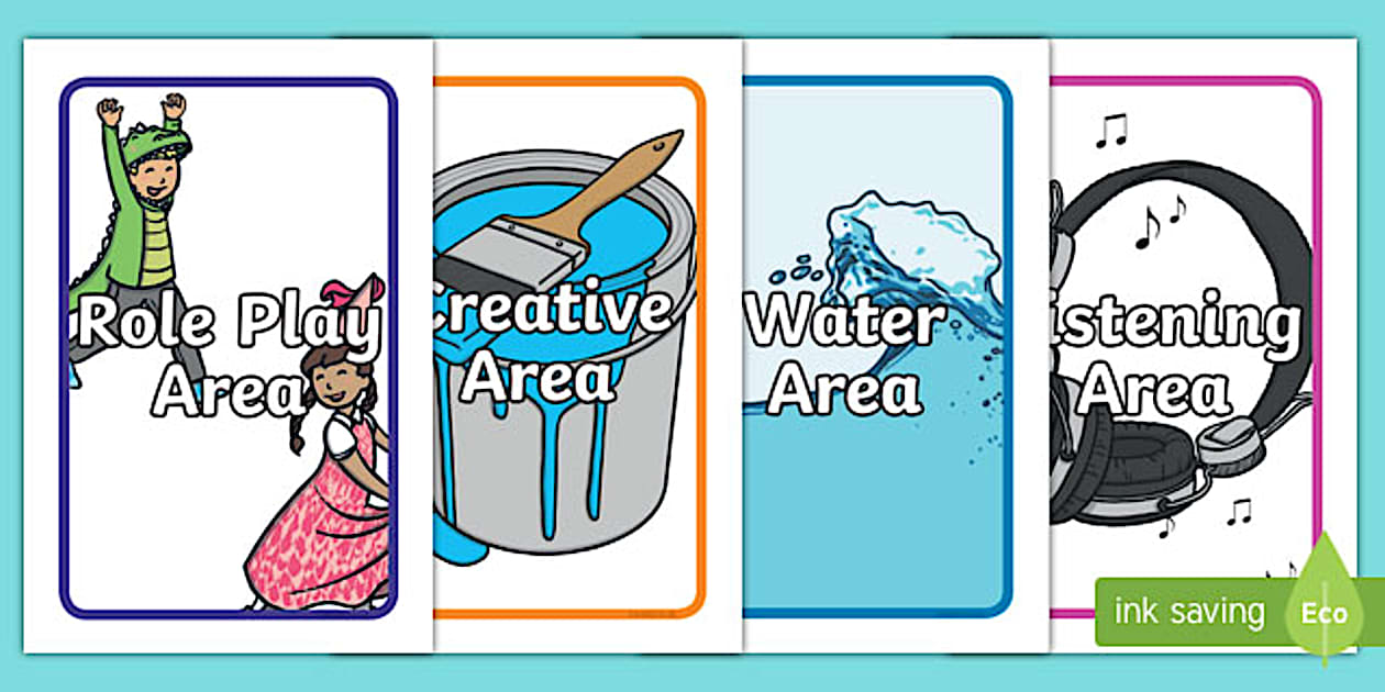 Editable IKEA Tolsby/Fiestad Classroom Area Prompt Frame