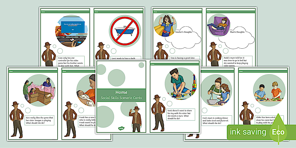 Teaching Social Skills at Home | Social Skills Scenario