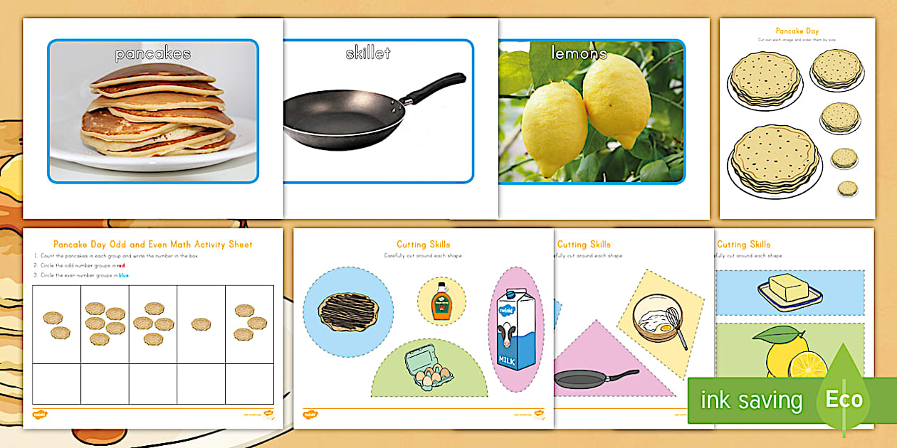 Pancake Day Activity Pack