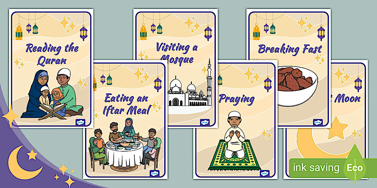 Iftar Tent Role Play Posters
