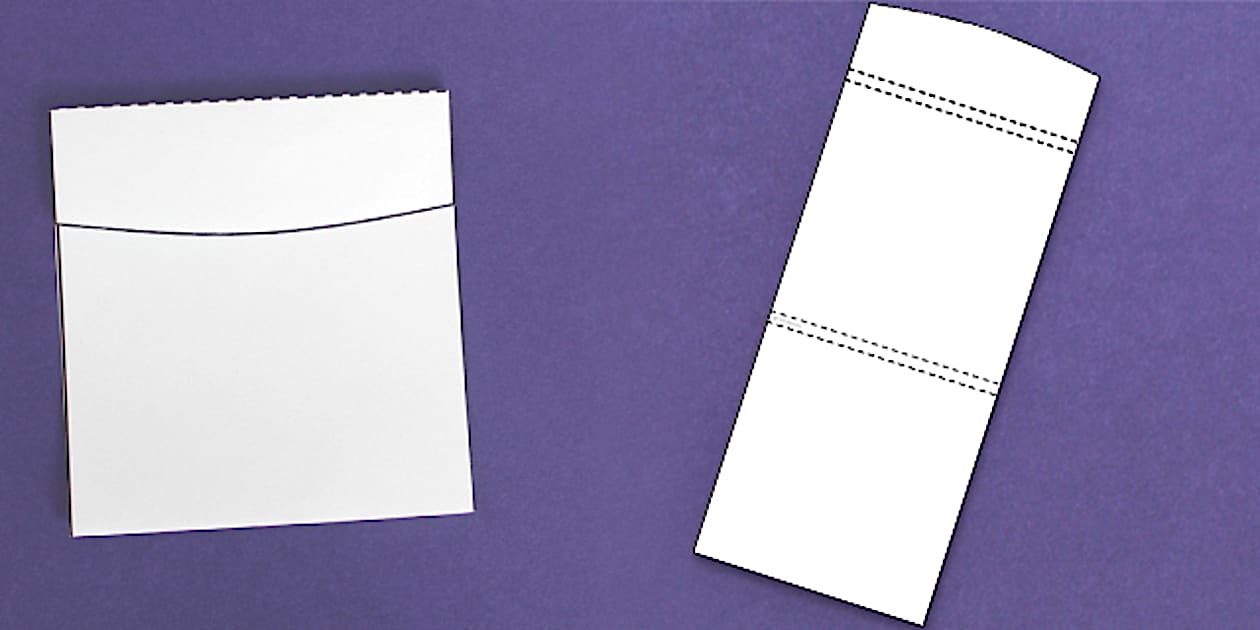 Foldable Matchbook Template | Interactive Notebook Matchbook