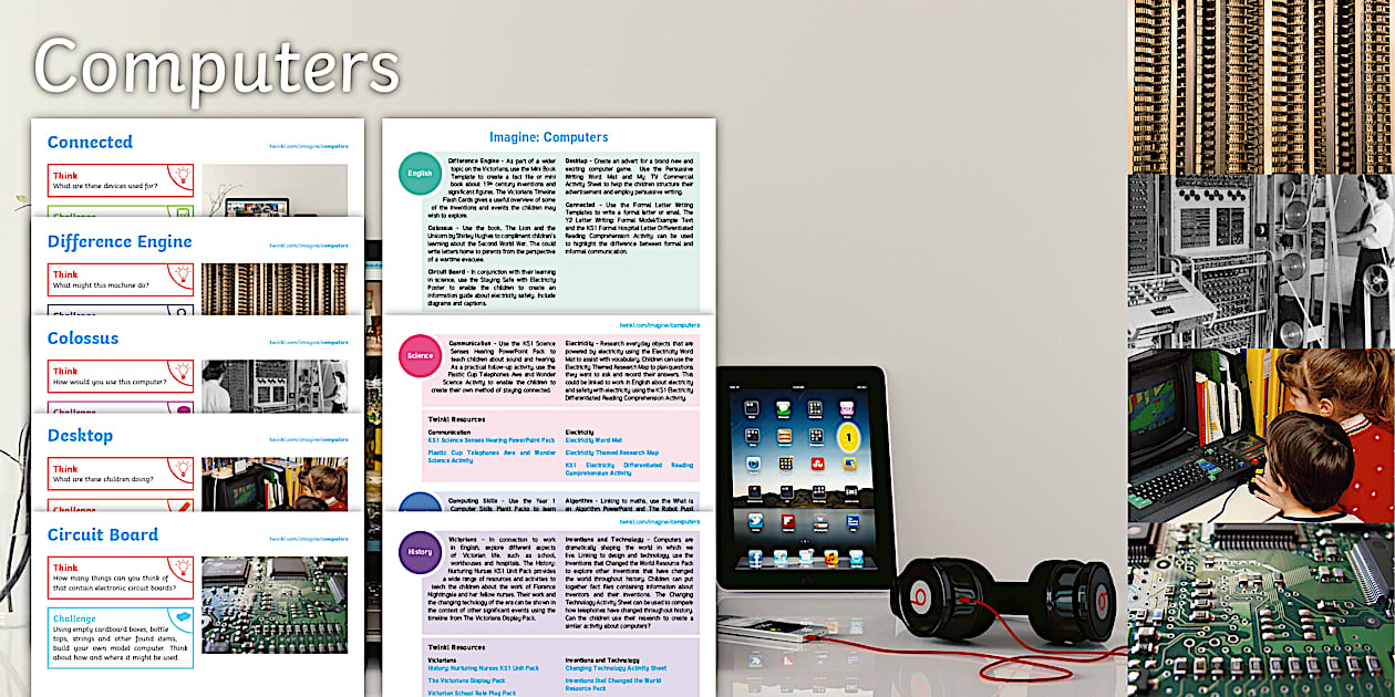Imagine Computers KS1 Resource Pack (teacher made) - Twinkl