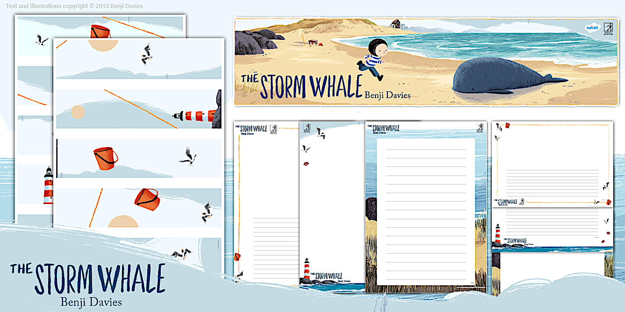 FREE! - ‘The Storm Whale’ Display Pack | Simon & Schuster | Twinkl