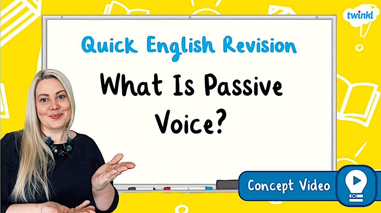 What Is Passive Voice? | KS2 English Concept Video