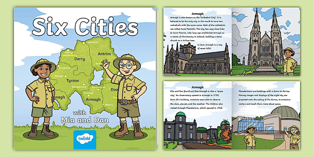 Six Cities with Mia and Dan eBook